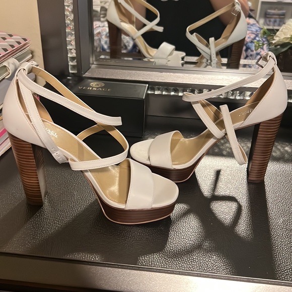 MICHAEL Michael Kors | Shoes | Michaelmichael Korsblock Heels | Poshmark